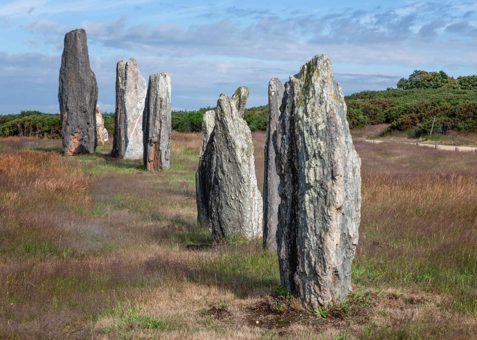 Découvrez les Menhirs de Kerfland à Plomeur